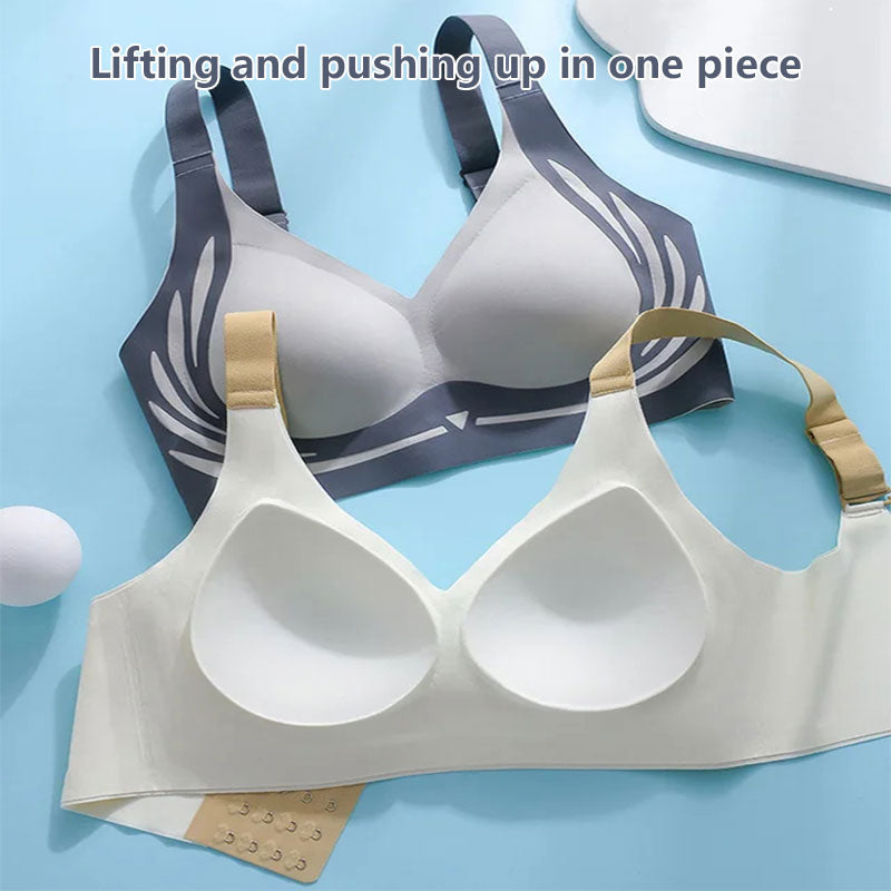 Lifting Anti-Sagging Wire-Free Push-up Bra – bueaew