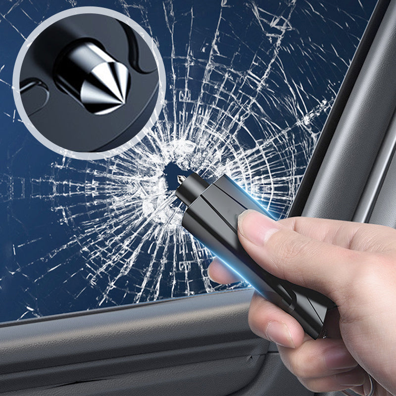 Emergency 2-in-1 Car Window Breaker Tool Keychain – bueaew