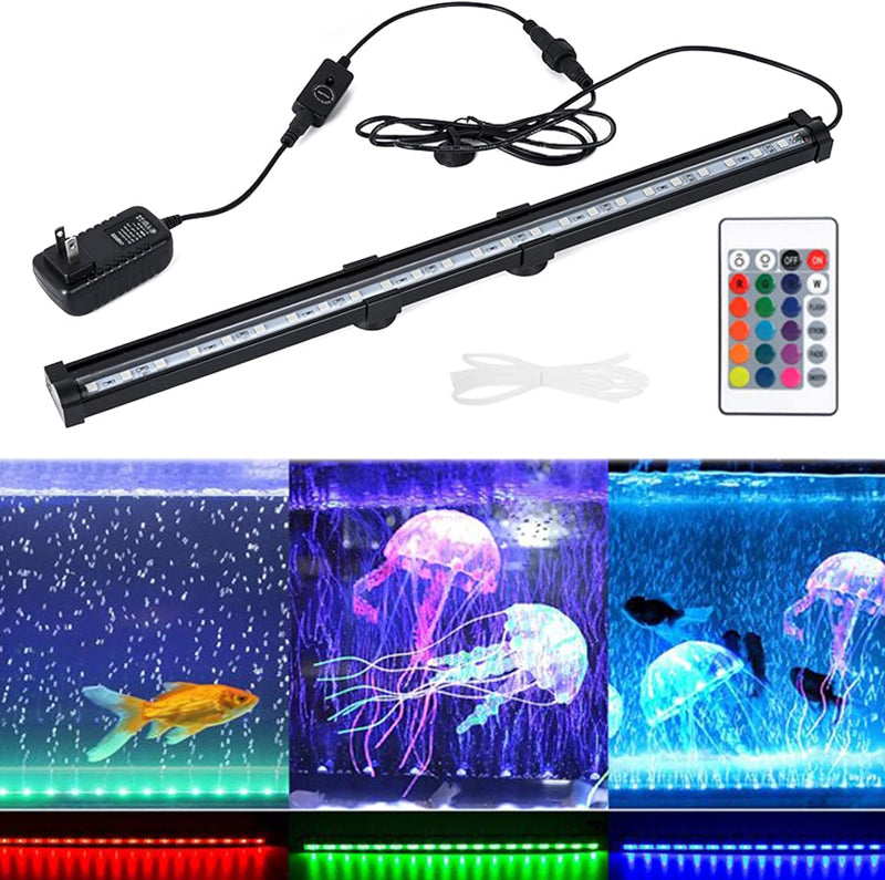 Waterproof RGB Fish Tank Lamp with Remote – bueaew
